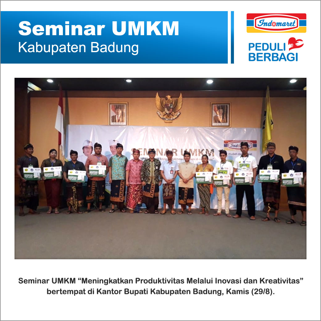 Seminar UMKM Bandung – Indomaret