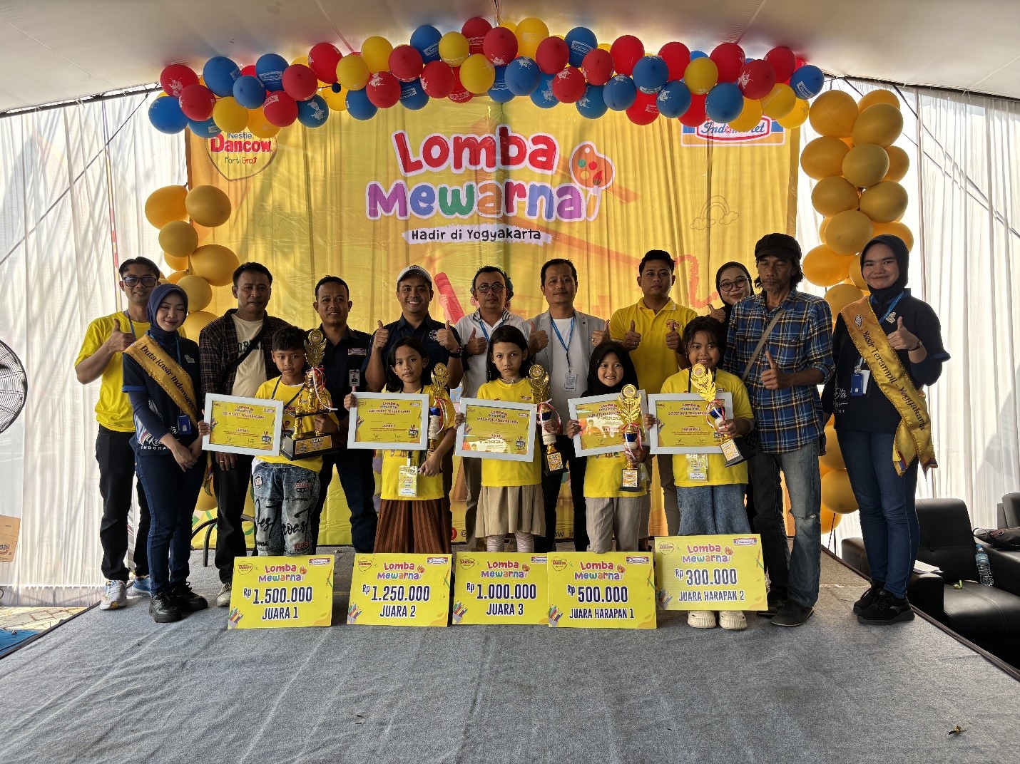 Ribuan Anak Meriahkan Lomba Mewarnai Indomaret x Dancow FortiGro Di 8 Kota – Indomaret