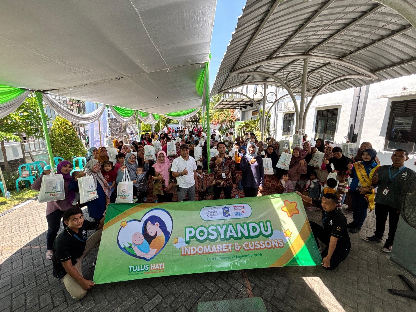 Posyandu Indomaret – Cussons Hadir di Surabaya, Edukasi Gizi hingga ...